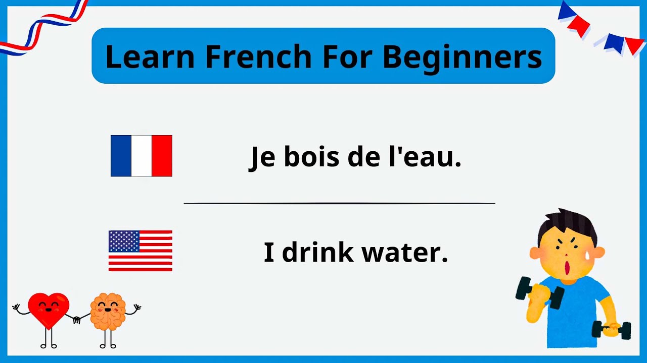 La Santé et le Corps 🇫🇷 | Basic French Health & Body Sentences (A1 ...