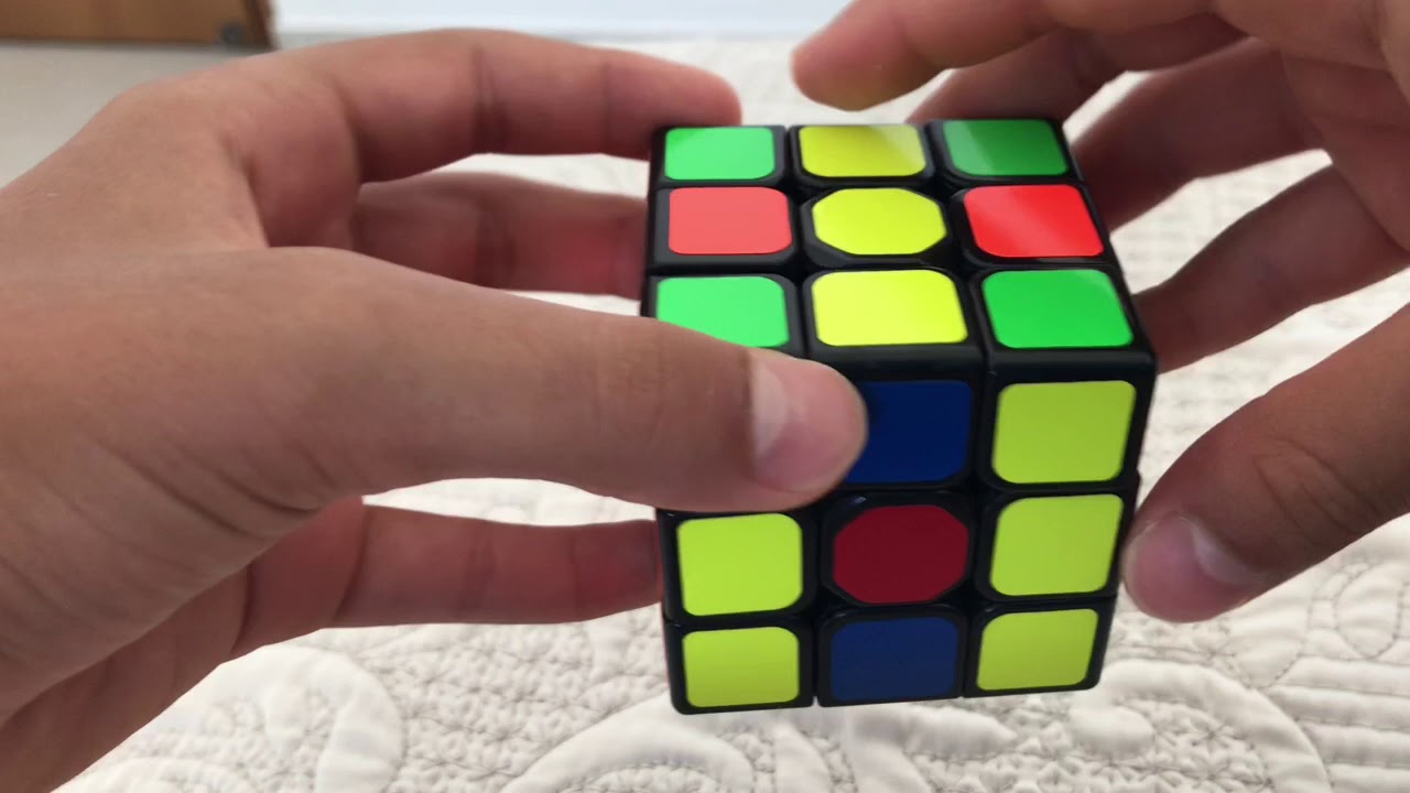 How to do the donut pattern on a 3 x 3 Rubik’s cube English tutorial ...