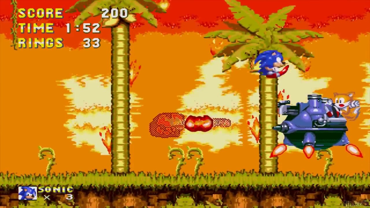Sonic 3 all bosses - YouTube