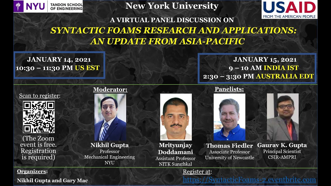 Syntactic Foams Research and Applications: An Update from Asia Pacific ...