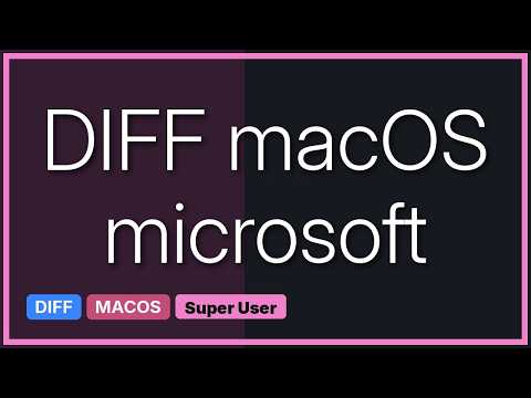 Mac OS X diff tool for Microsoft Word docs? (5 Solutions!!)