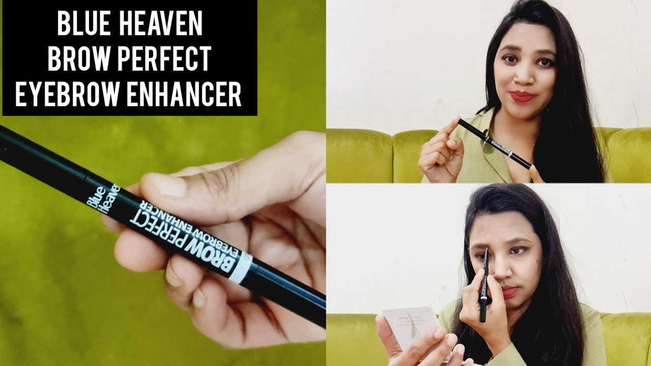 Blue Heaven Brow Perfect Eyebrow Enhancer Review&Demo #beautytips - YouTube