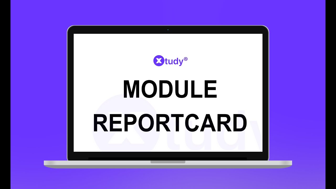 REPORTCARD MODULE - YouTube