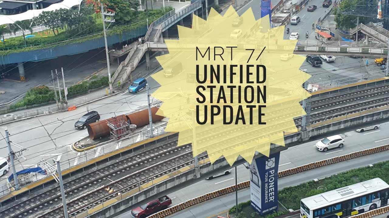 MRT 7-Unified Central Station Update - YouTube
