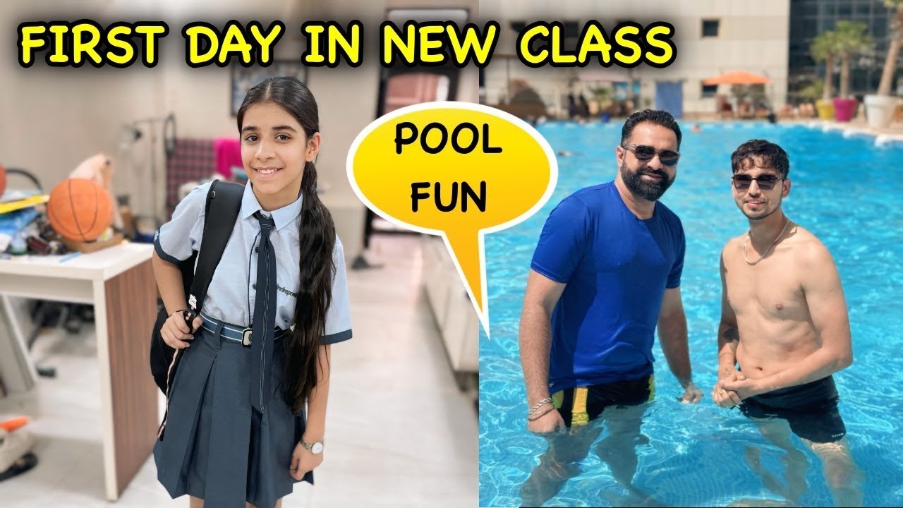 FIRST DAY IN NEW CLASS 😍 - YouTube