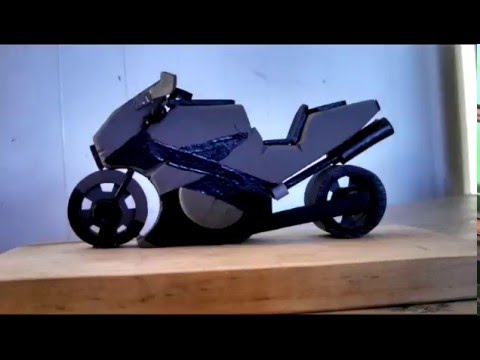 Motoras Don Petro. Motora hecha con madera a mano. - YouTube