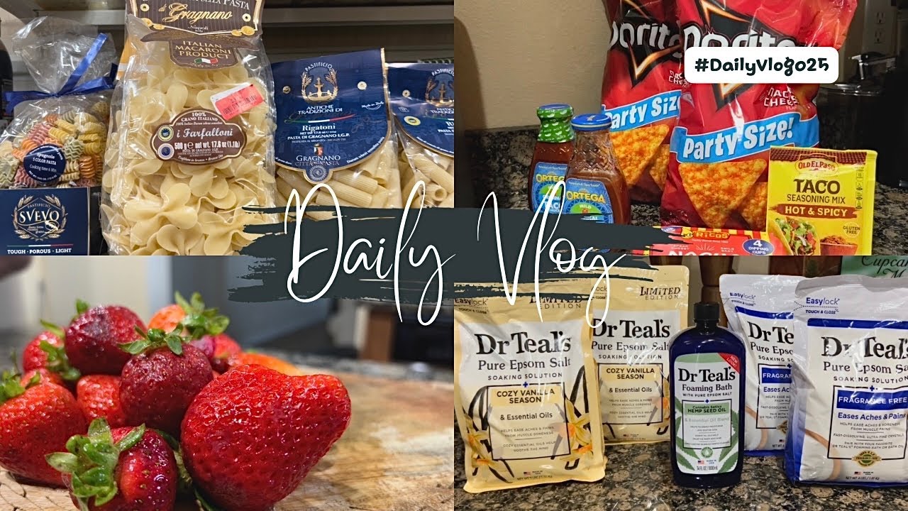 DAILY VLOG | COOKING + BATHROOM RESTOCK | STORE RUN - YouTube