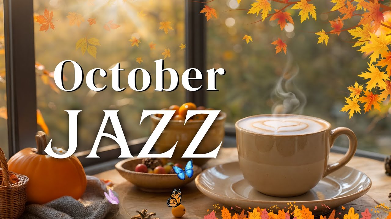 Cozy Autumn Jazz 🍂☕ Smooth Background Music for Work, Study, Focus ...