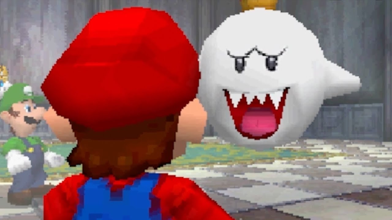 Super Mario 64 DS | Part 9: Big Boo Battle & Big Boo’s Haunt - YouTube