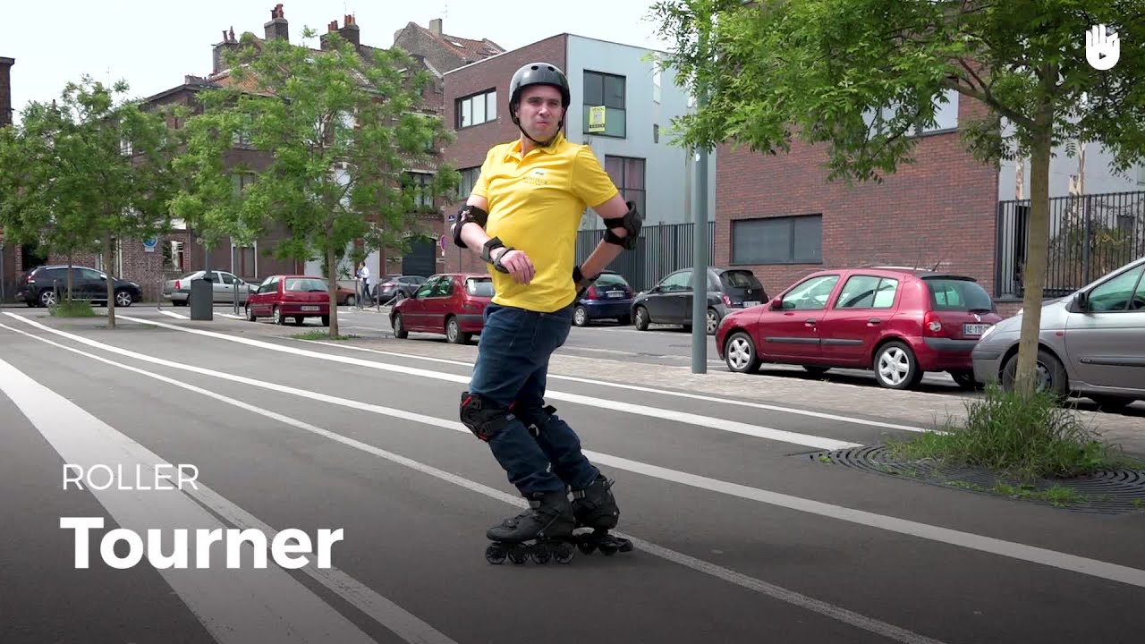 Tourner | Faire du roller - YouTube