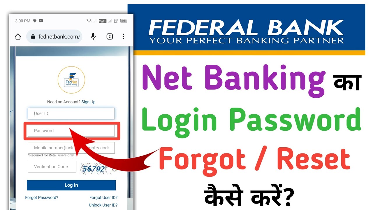 How To Recover Federal Internet Banking Login Password | Federal Net ...