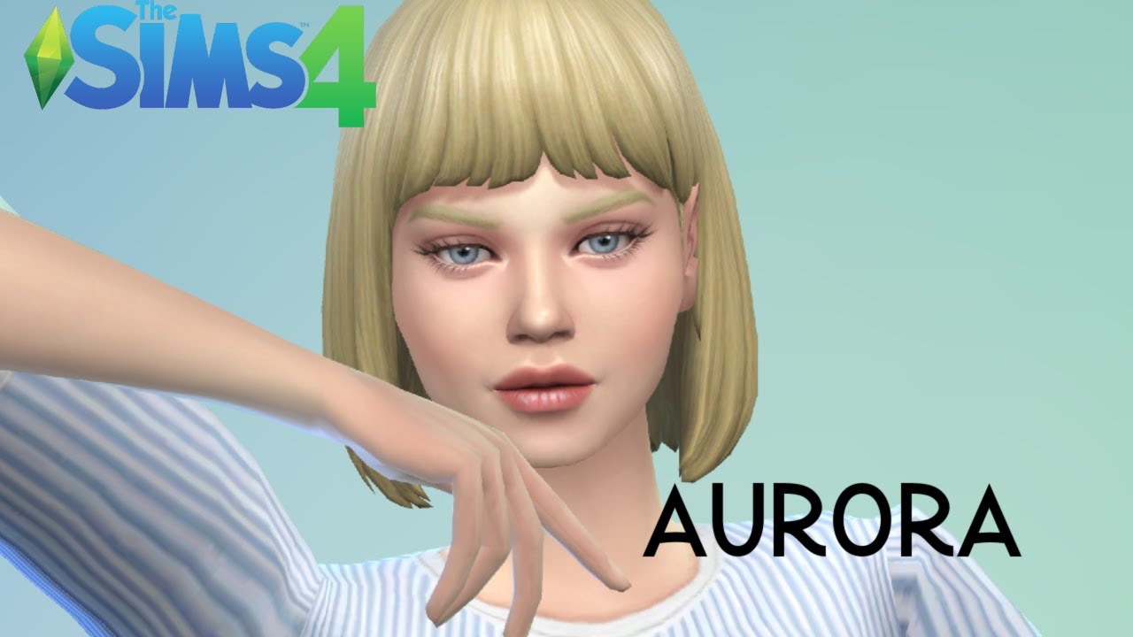 Sims 4 CAS- AURORA (Norwegian Singer) - YouTube
