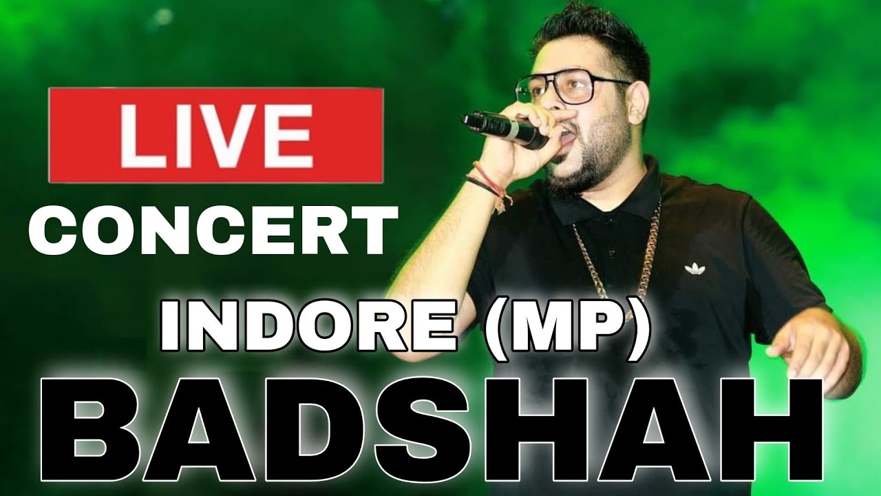 Badshah Live Singing Show In #indore #badshah #livesinging 🔥🔥🔥 - YouTube