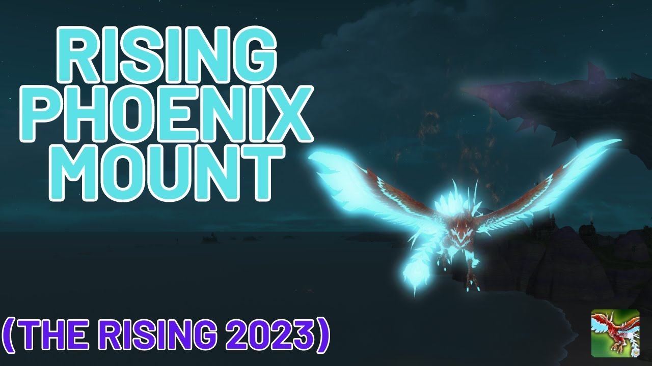 FFXIV Rising Phoenix Mount (The Rising Event 2023) - YouTube
