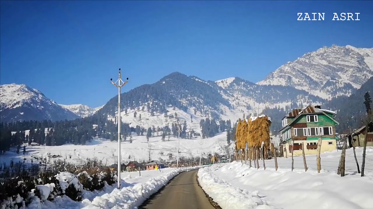 KEINDAHAN SEBUAH KAMPUNG DI KASHMIR PADA MUSIM SEJUK | CUTI SEKOLAH ...