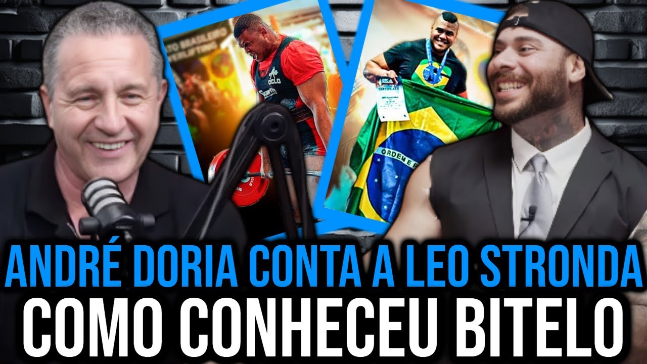 ANDRÉ DORIA CONTA A LEO STRONDA COMO CONHECEU BITELO - YouTube