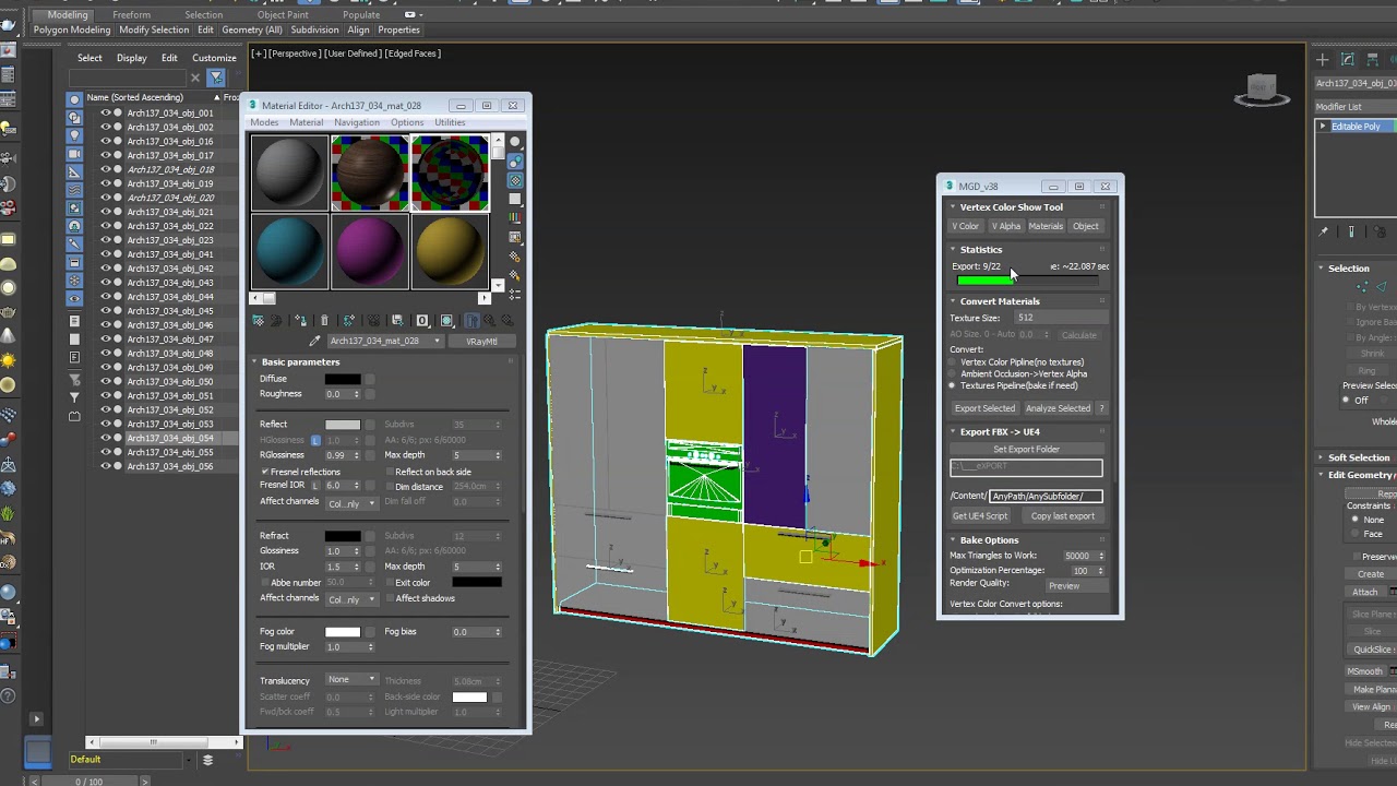 Vray to Unreal engine script - How To import objects in other folder ...