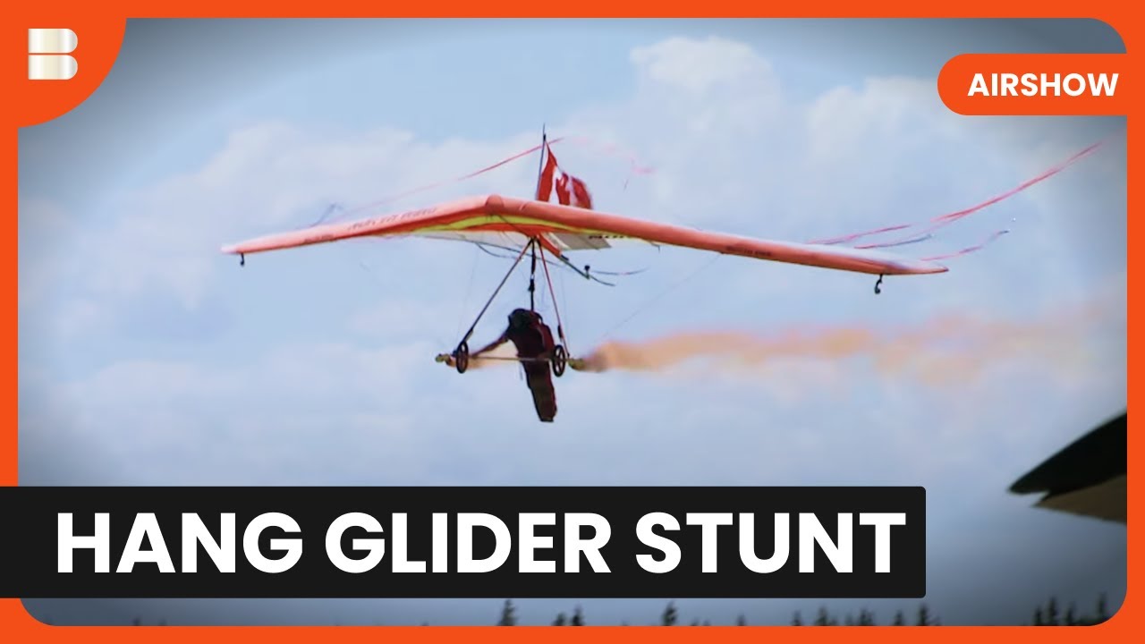 Risky Stunt with Hang Glider - Airshow - S01 EP06 - Airplane ...