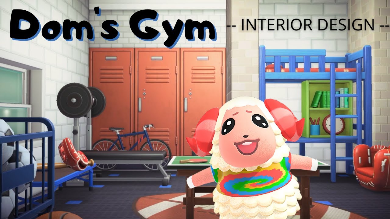 Dom's gym - House remodel - Animal Crossing New Horizons - YouTube