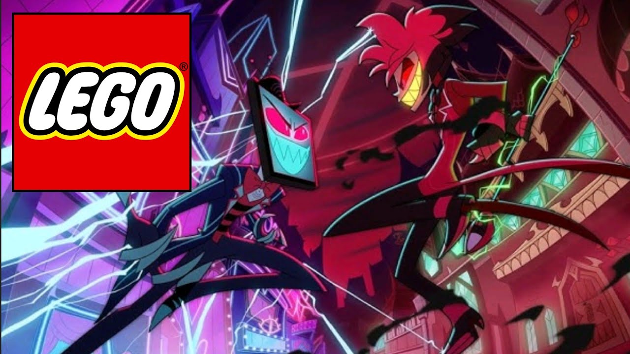 Hice a Alastor y Vox de Hazbin hotel en LEGO (temporada 2) - YouTube