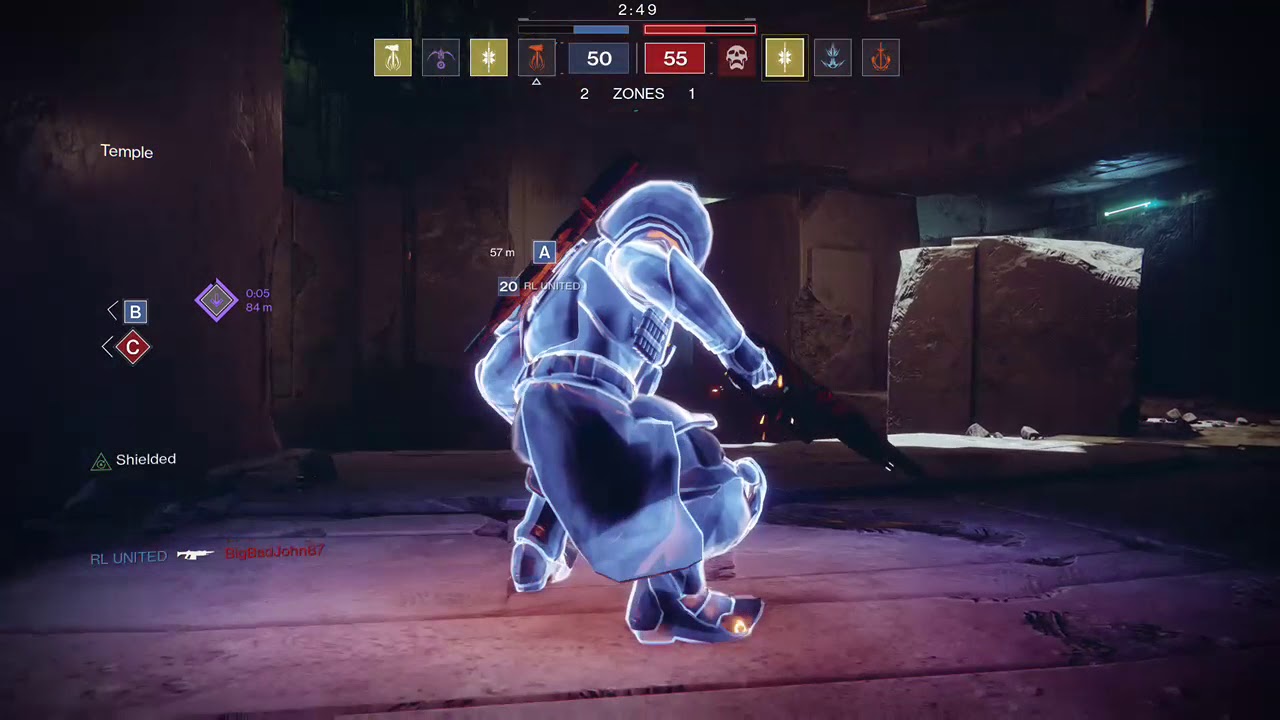 Destiny 2 Multiplayer Gameplay "Control #1" - YouTube