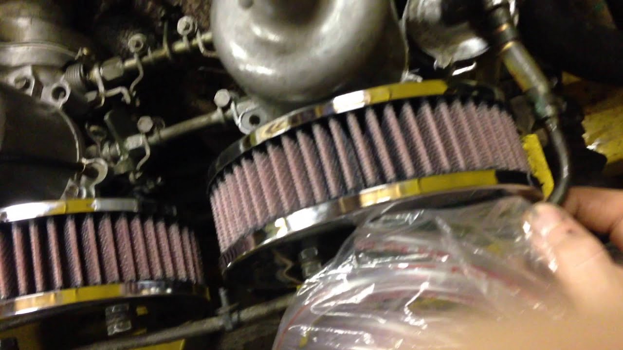 Air Filter Replacement on a 1978 Triumph Spitfire - YouTube