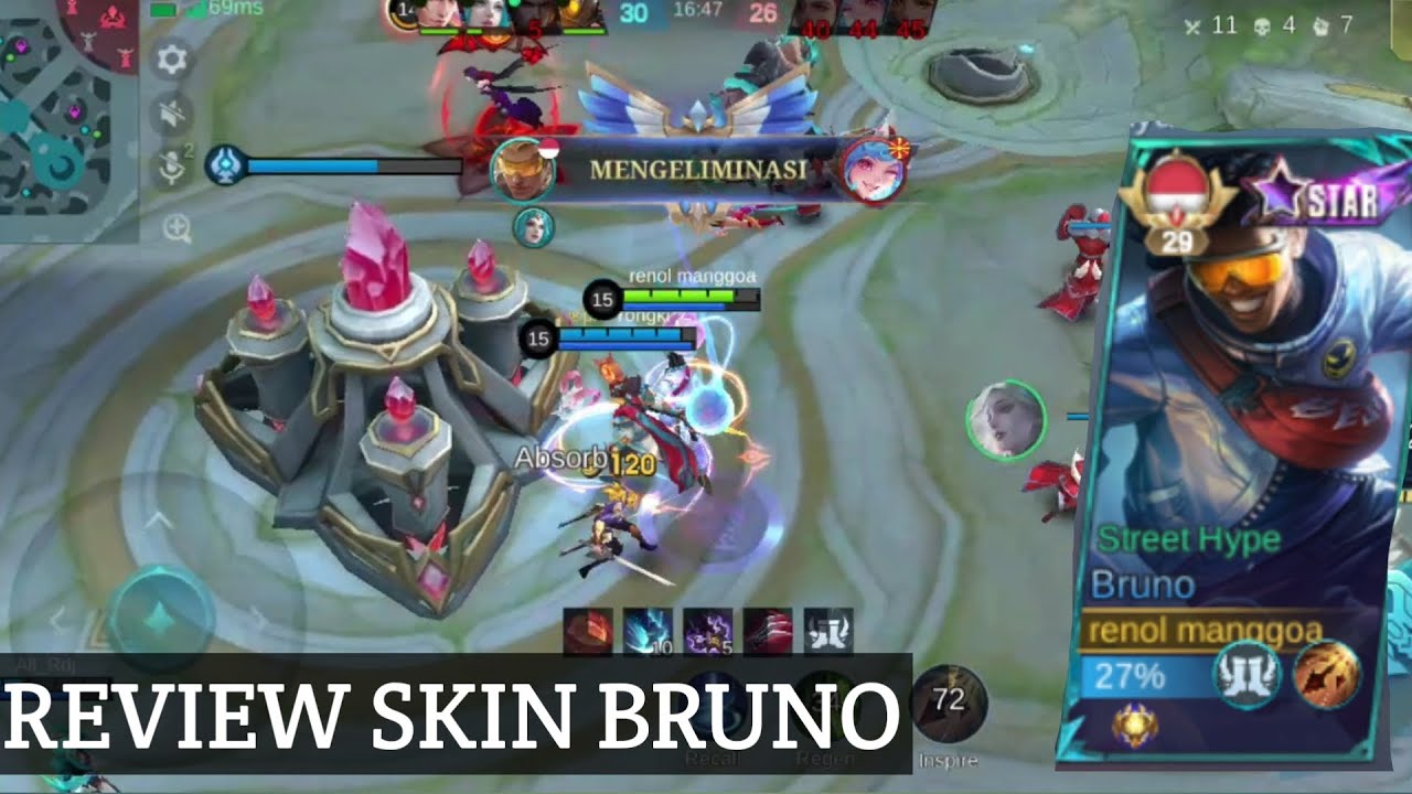 REVIEW SKIN STARLIGHT BRUNO SKIN NYA BAGUS BANGET - Mobile Legends ...
