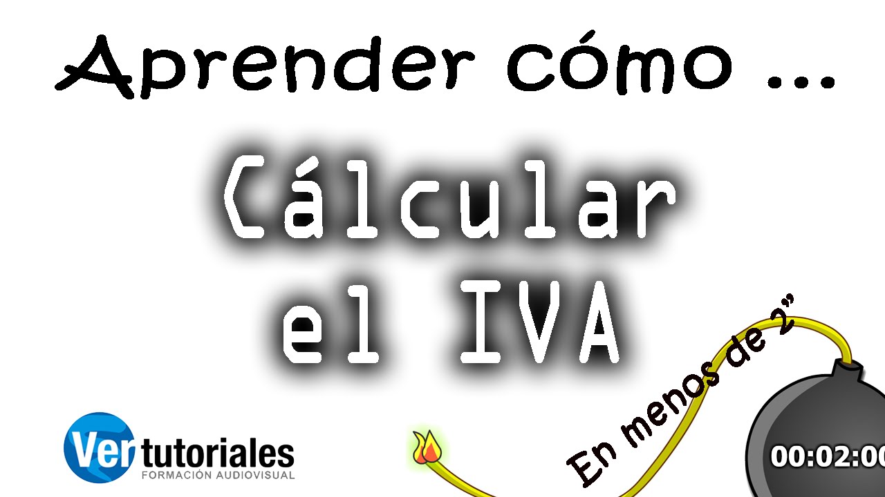 Calcular el IVA con fórmula de Excel de facturas, albaranes y ...