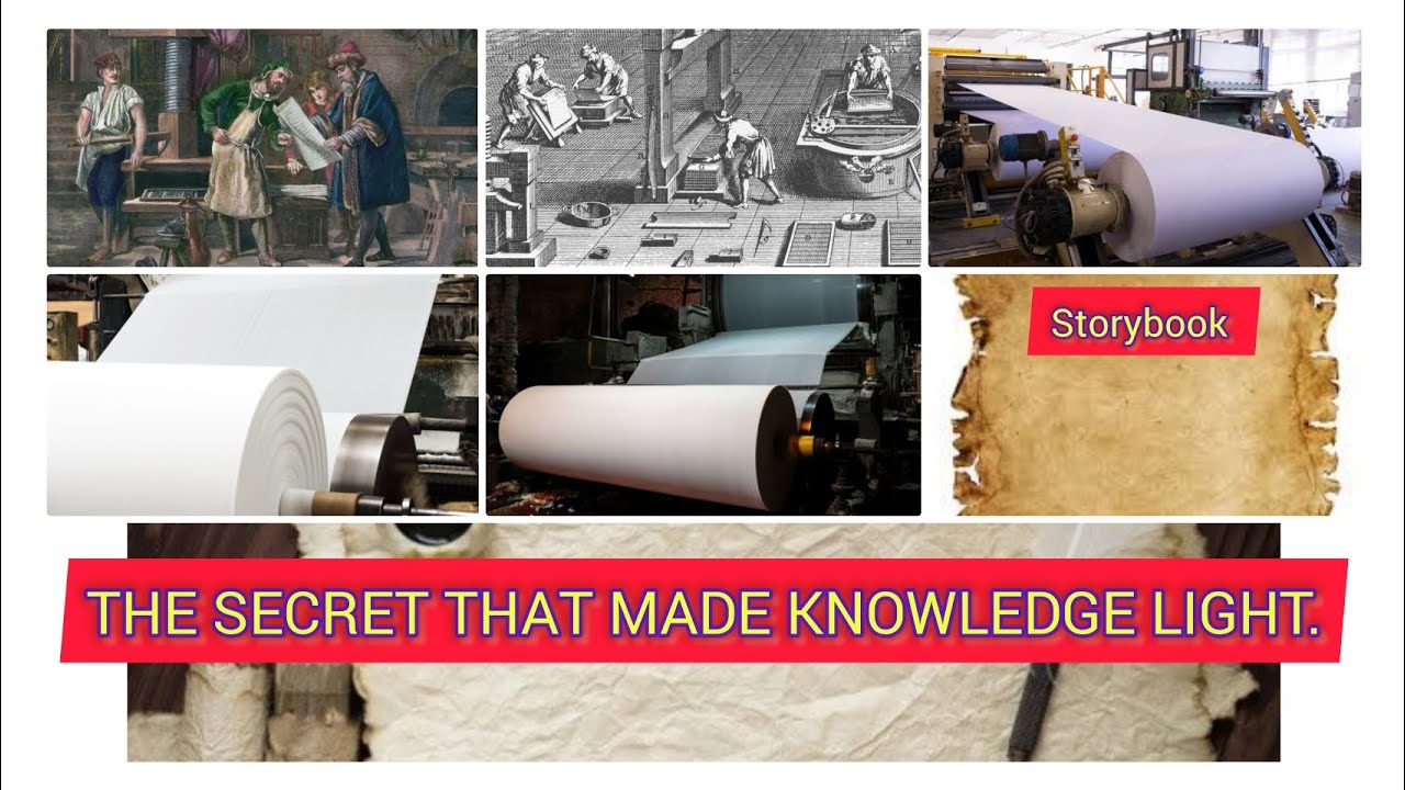 The Secret That Made Knowledge Light: 2-Minute History of Paper - YouTube