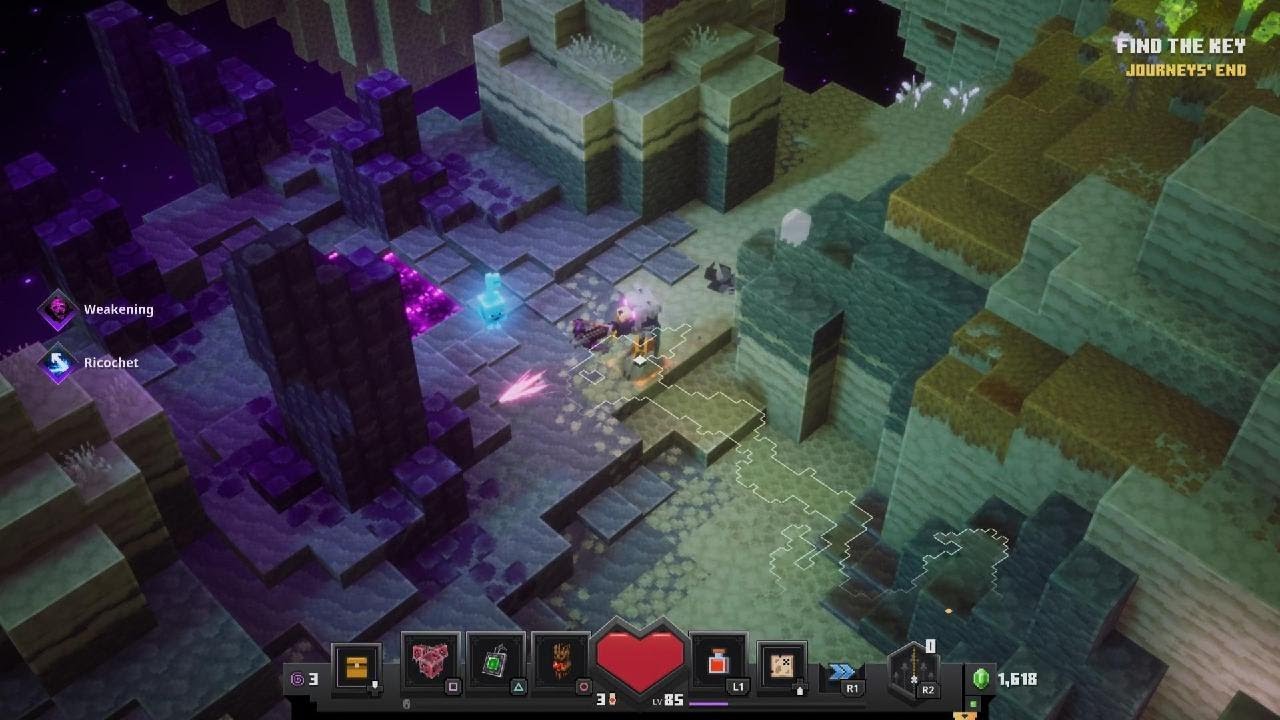 Minecraft Dungeons: End Wilds - YouTube