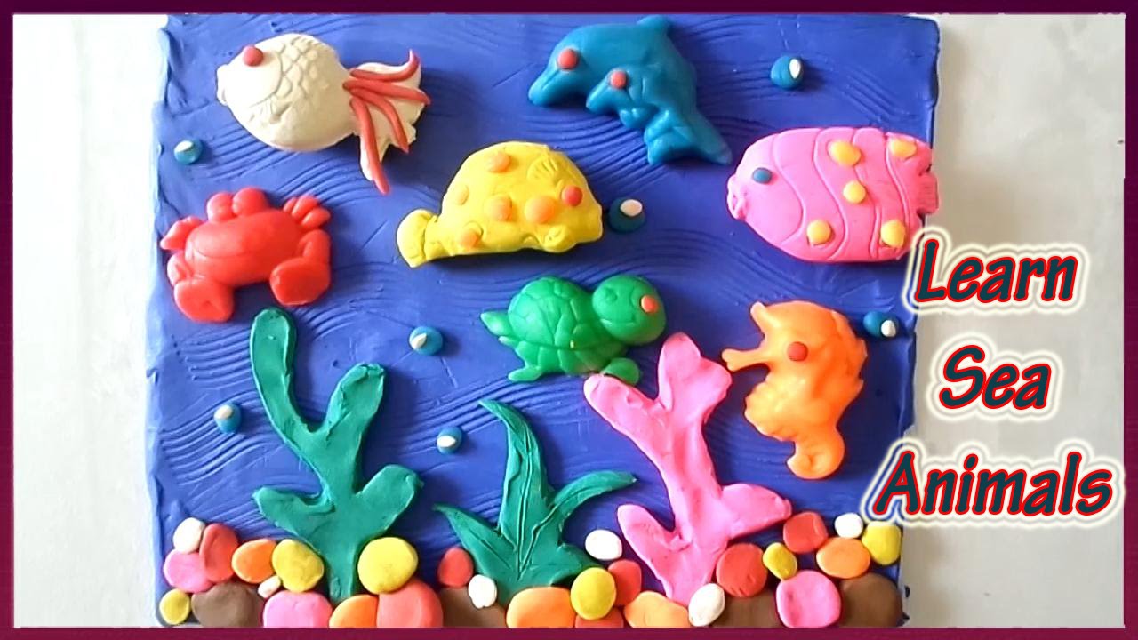 Learn Sea Animals for Kids Children and Toddlers - YouTube