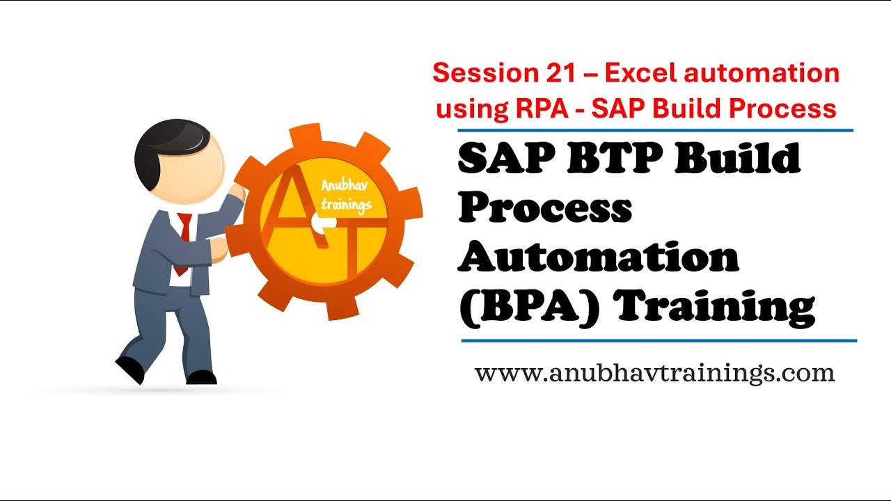 S01E21 SAP Build BPA Excel data Extraction | SAP BPA Workflow for Excel ...