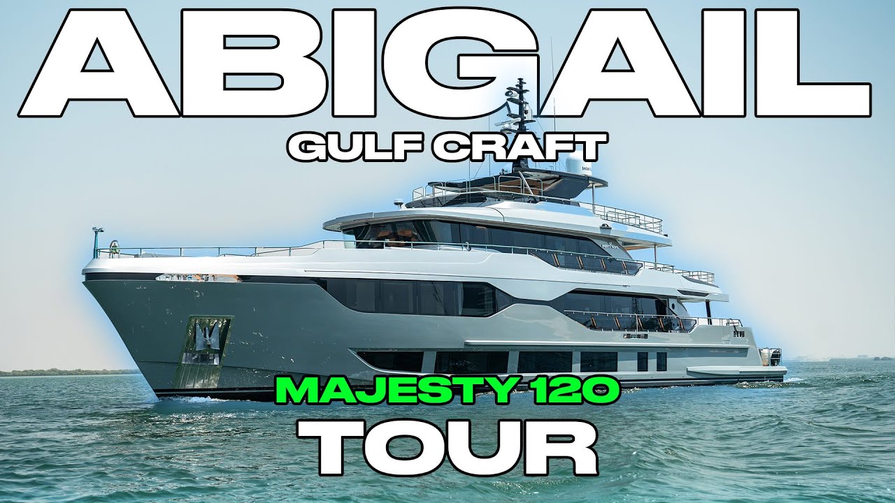 Majesty 120 Luxury Superyacht Tour w/ CTO of Gulf Craft - YouTube