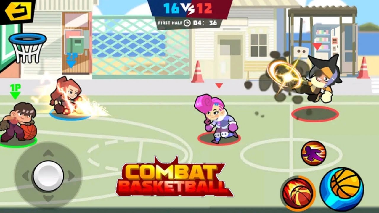 Combat Basketball- Sharp War Gameplay Android gameplay - YouTube