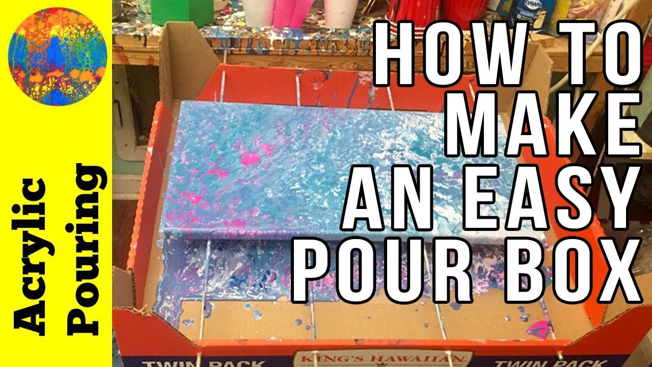 Save Your Work Surface With an Easy Pour Box - YouTube