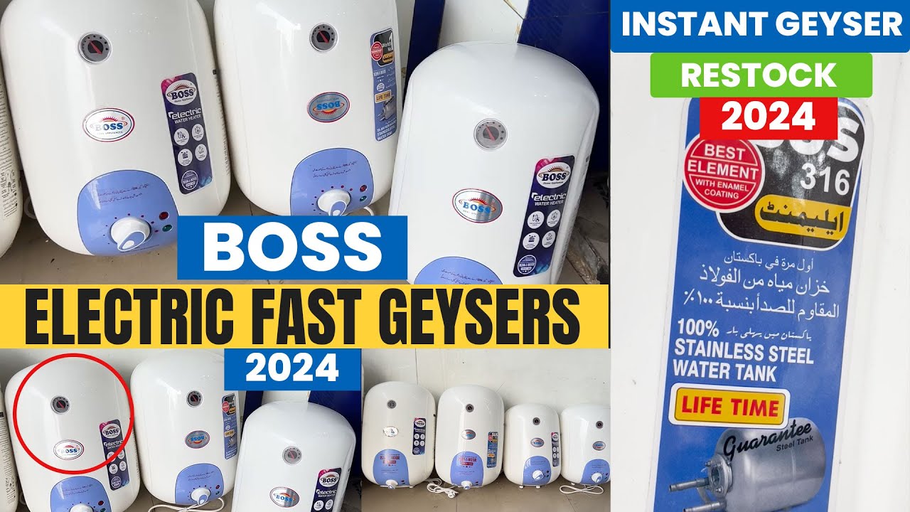 Boss Electric Instant Geysers 2024 | Cheapest Geyser | Best Electric ...