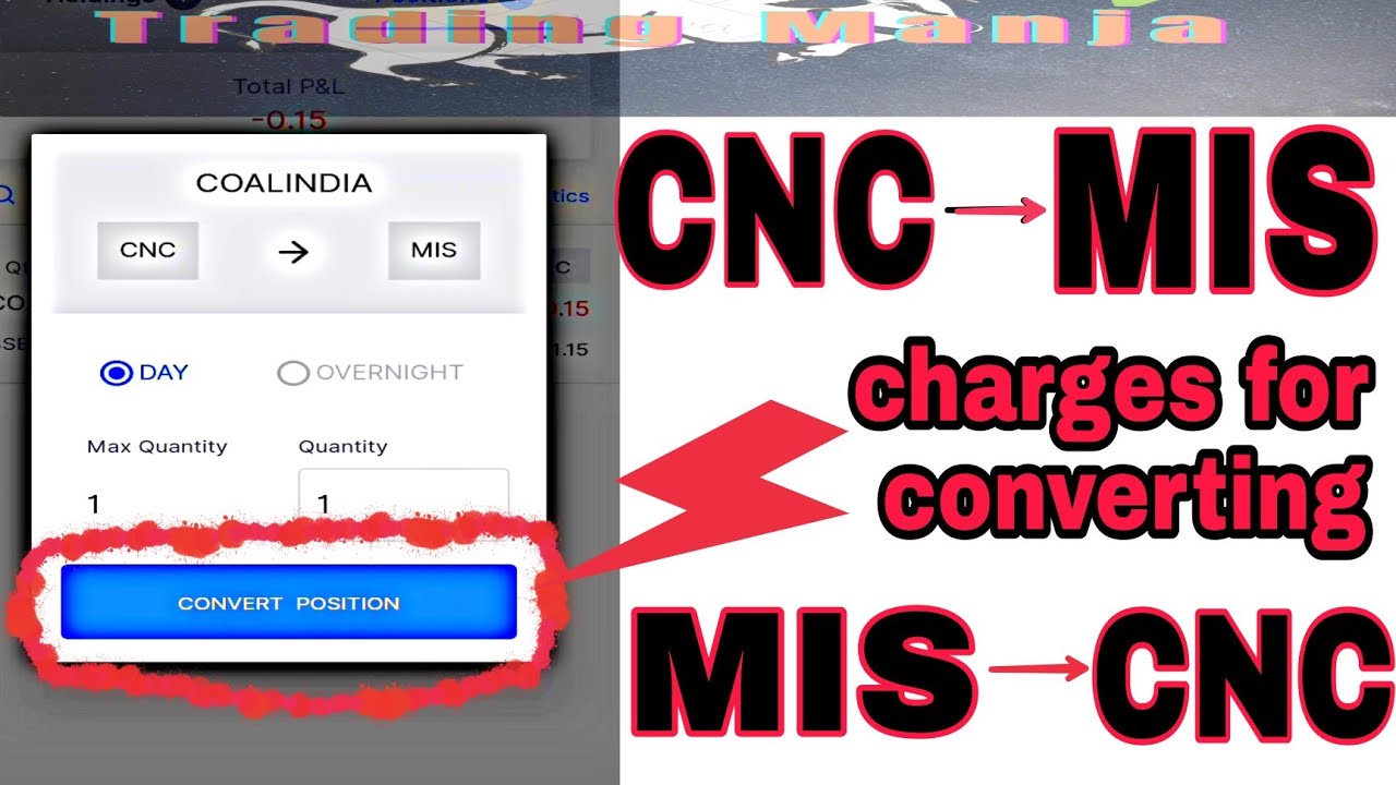 How to Convert CNC to MIS and MIS to CNC and charges for converting ...
