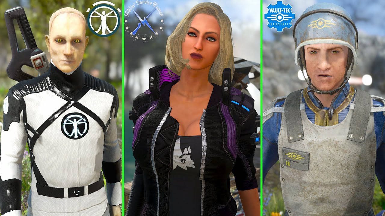 Fallout 4 - GENERIC COMPANIONS EXPANSION - 10 Faction Based Companions ...