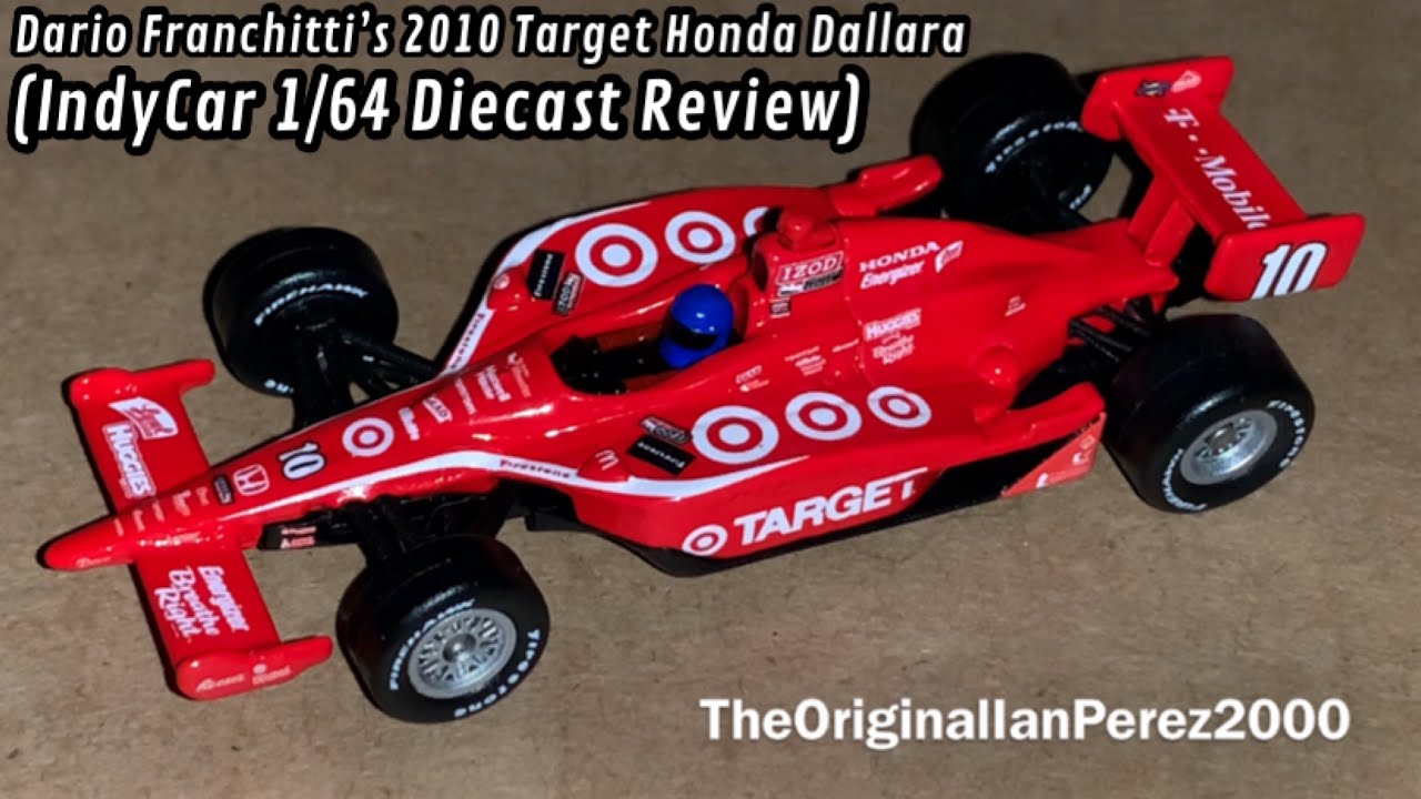 Dario Franchitti’s 2010 Target Honda Dallara (IndyCar 1/64 Diecast ...