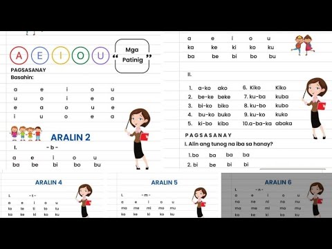 PAGSASANAY SA PAGBASA || FILIPINO READING MATERIALS FOR PRIMARY ...