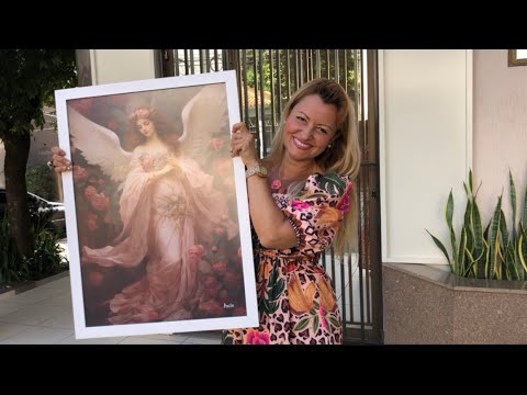 Apresento a vocês a ANJA MICHELLE. Telas sob encomenda da Coleção Anja ...