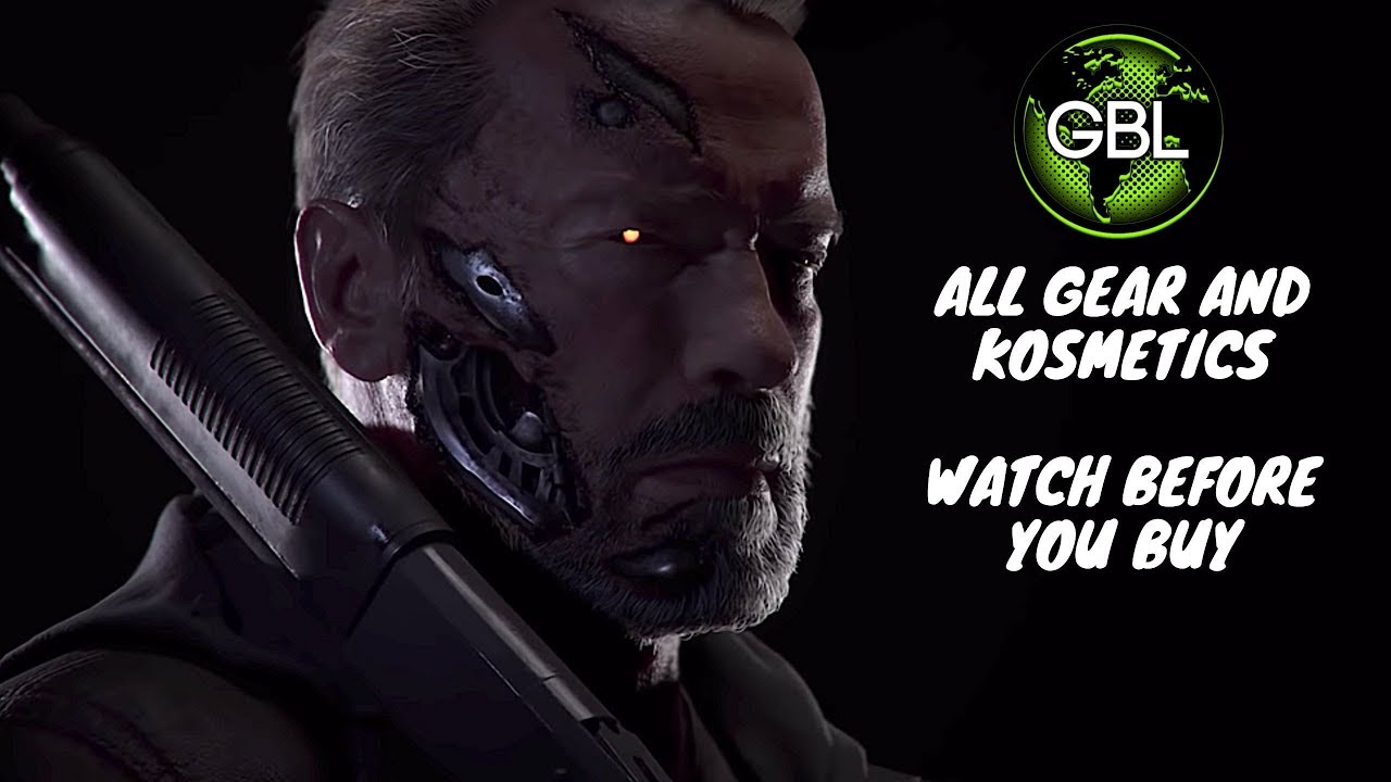 MK 11: THE TERMINATOR DLC (ALL KUSTOMIZATIONS) - GOTTA BE LEGEND TV ...