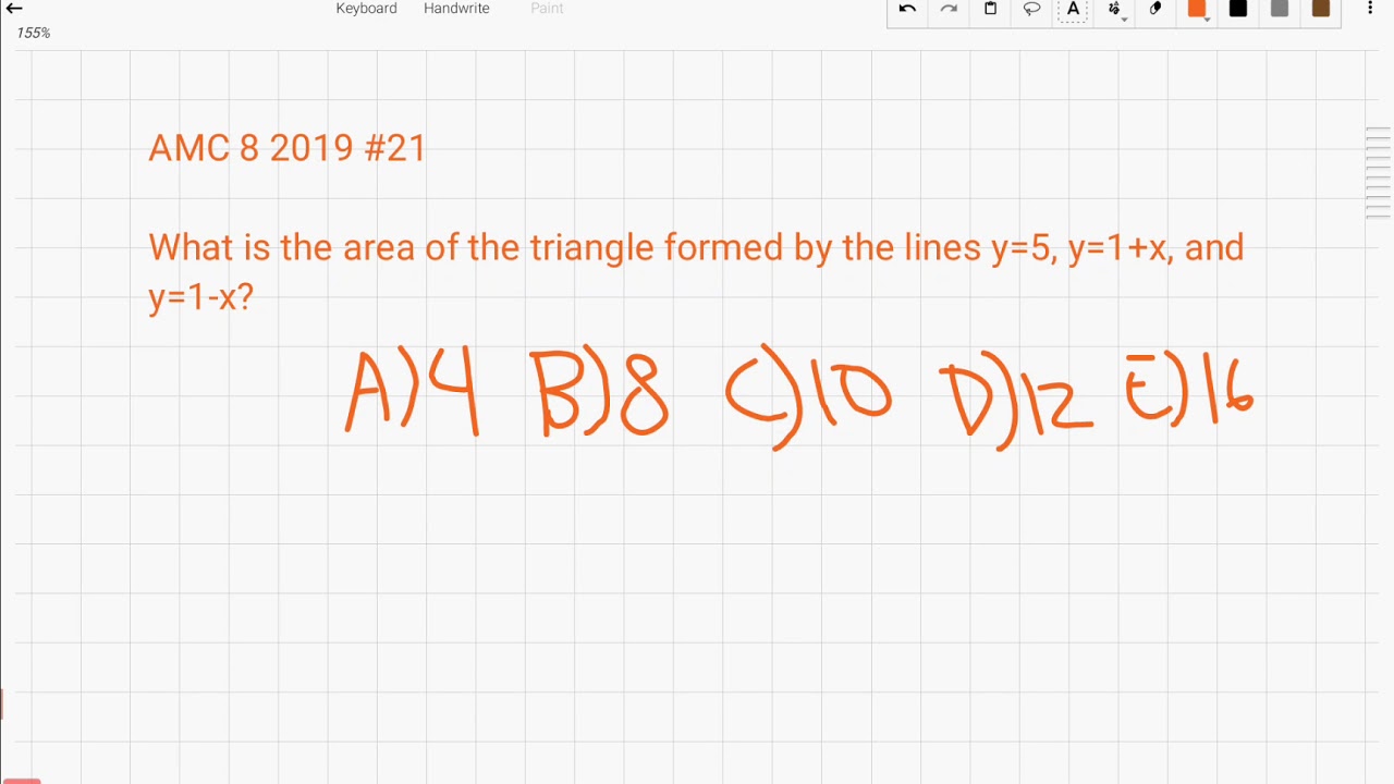 AMC 8 2019 #21 Problem and Solution - YouTube