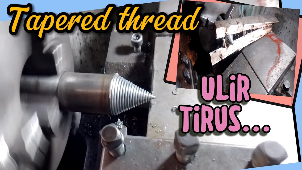 Ulir Kiri pada as tirus/Left thread on tapered axle @Mechanical6232 ...