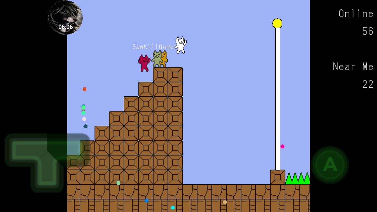 GAMEPLAY - CAT MARIO ONLINE - YouTube