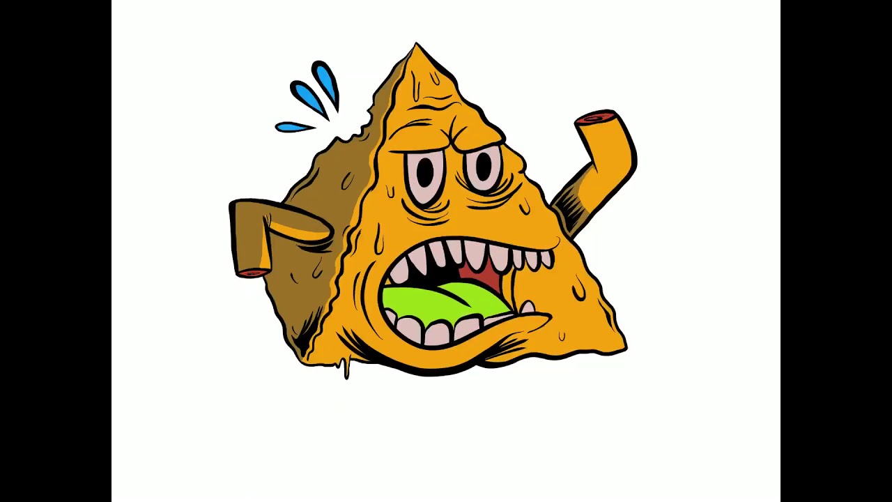CHEESE MONSTER - digital art - (ROSSO) - YouTube
