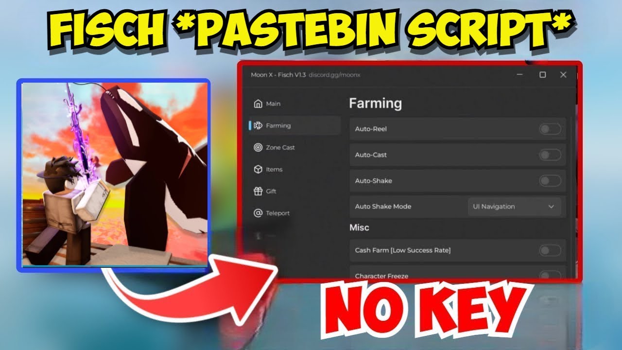 [UPD] Fisch Script GUI Pastebin | FASTEST AUTO FISH DUPE INFINITE COIN ...