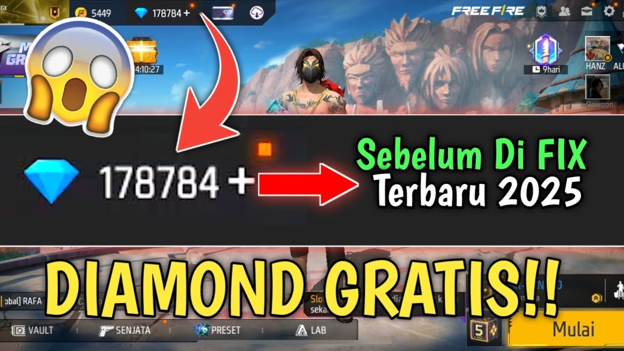 Diamond Gratis 2025?? Cara Mendapatkan Diamond Free Fire Gratis 2025 ...