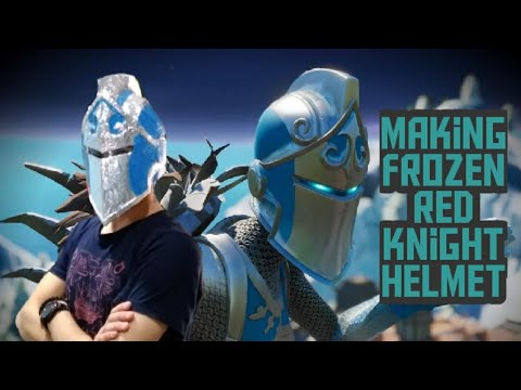 Making Frozen Red Knight Helmet From Fortnite - YouTube