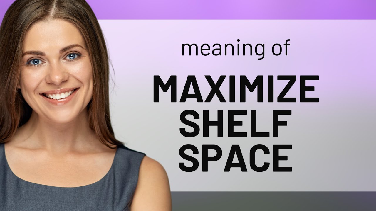Maximize Your Shelf Space: An Essential Strategy - YouTube